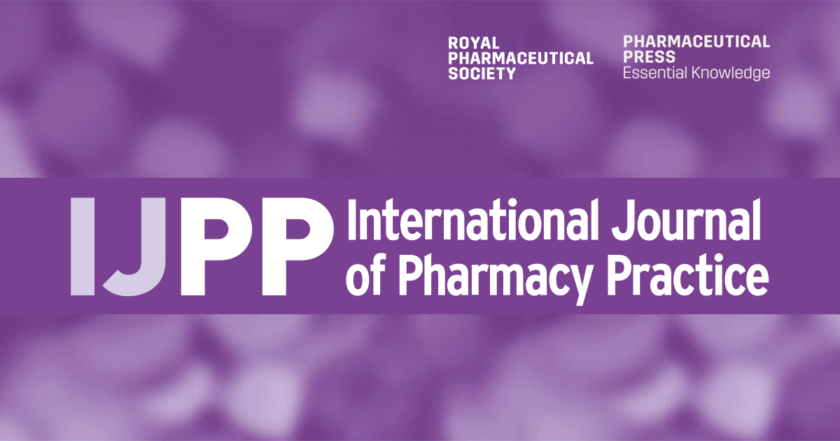 General Instructions | International Journal of Pharmacy Practice ...