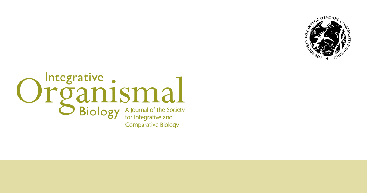Integrative Organismal Biology | Oxford Academic